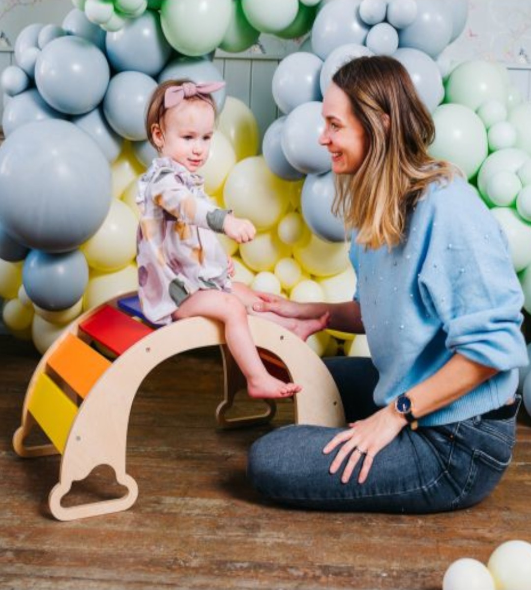 BABY ROCKER Rainbow ROCK IT - MAMMAMAMMA